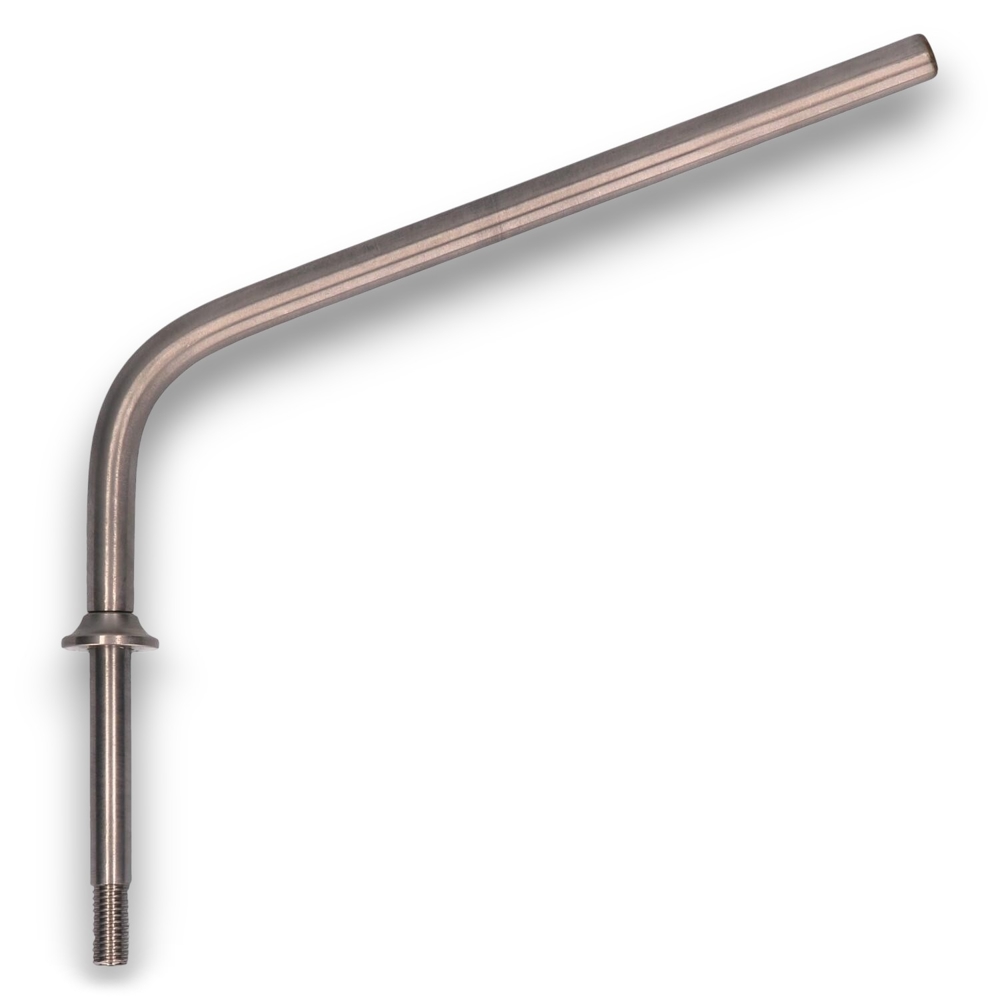 Peilin varsi oikea 8,5mm, ruostumaton teräs - Hot Cars shop